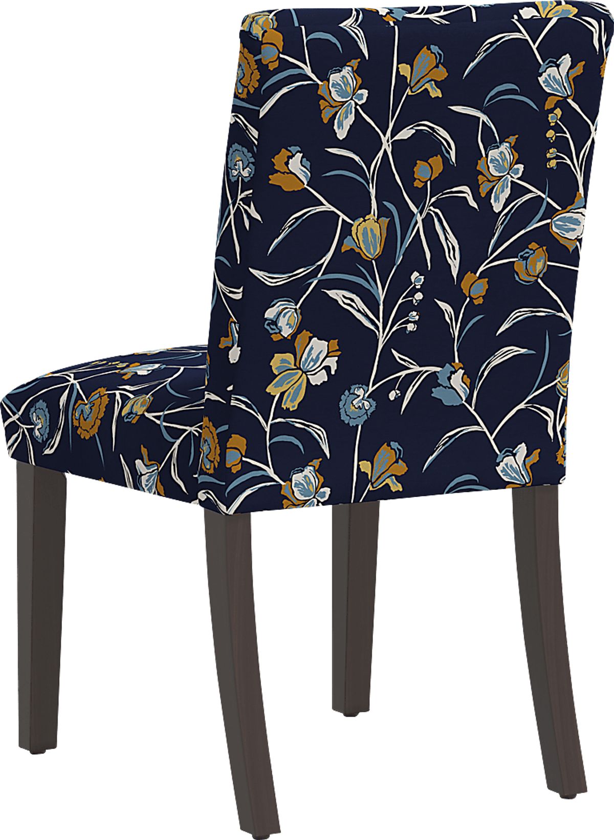 Dalzell Navy Colors Cotton Fabric Dining Chairs | Rooms to Go