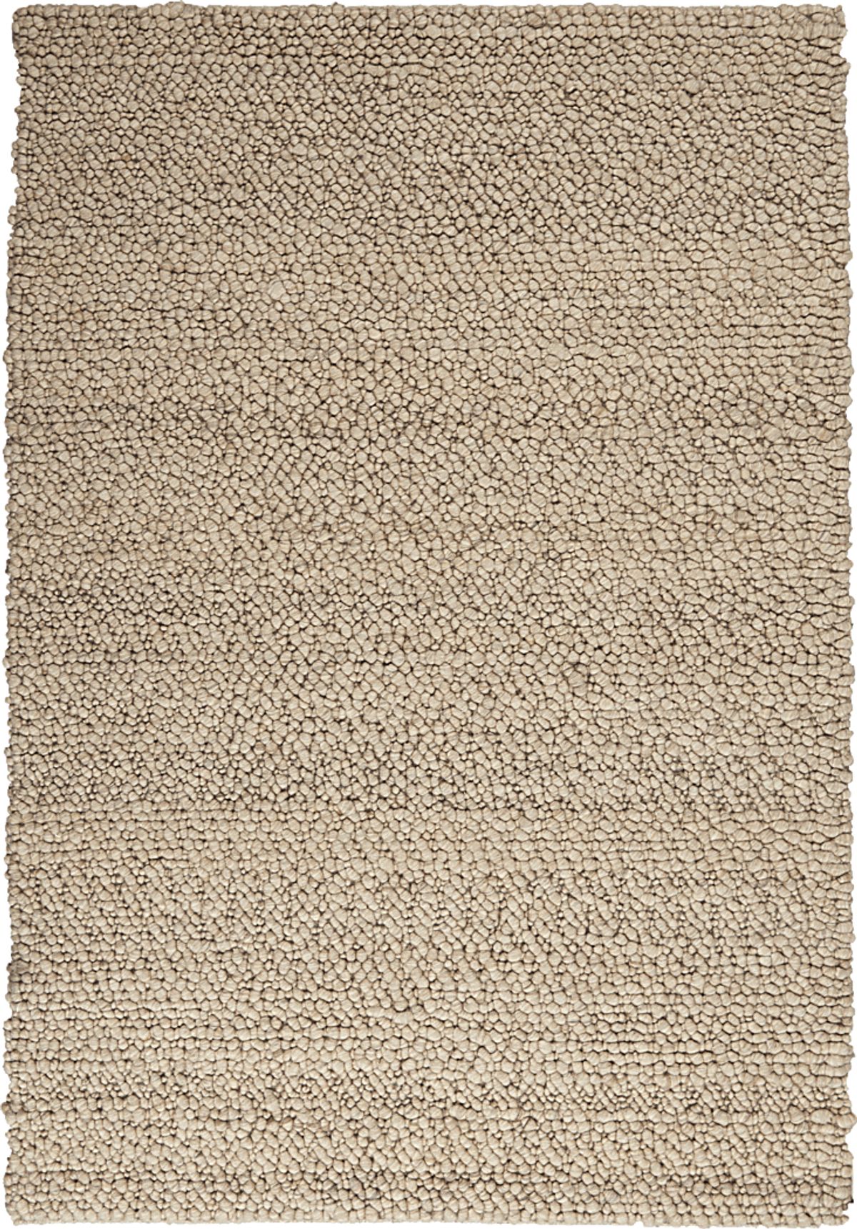 Rug Boutique Damaris Mocha Brown Wool Fabric | Rooms to Go