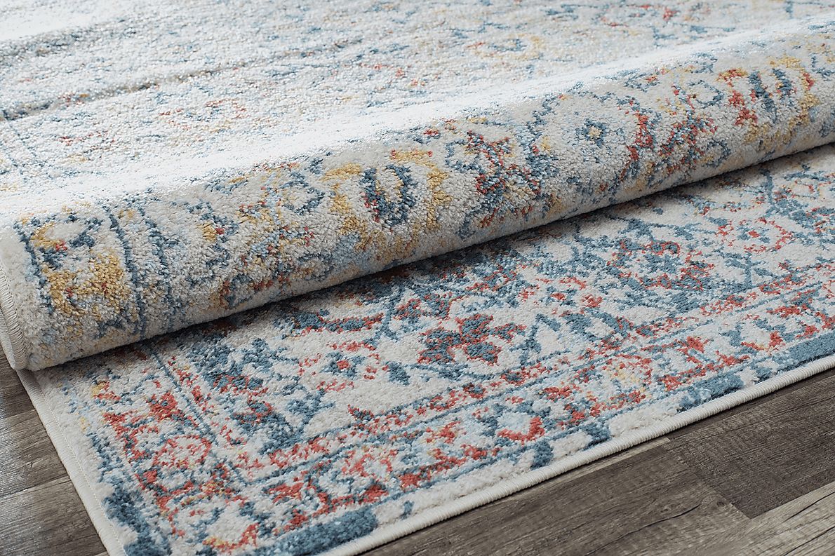 Damini White 8' x 10' Rug - Rooms To Go