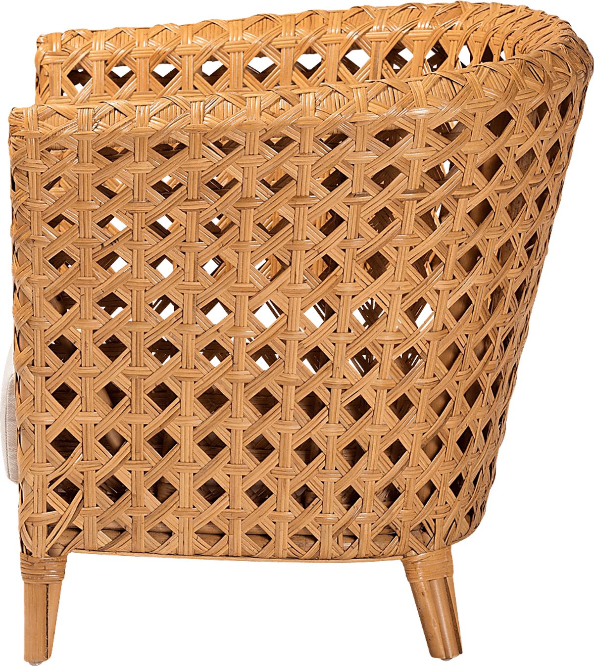 Dampeer Brown Polyester Fabric Accent Chair | Rooms to Go