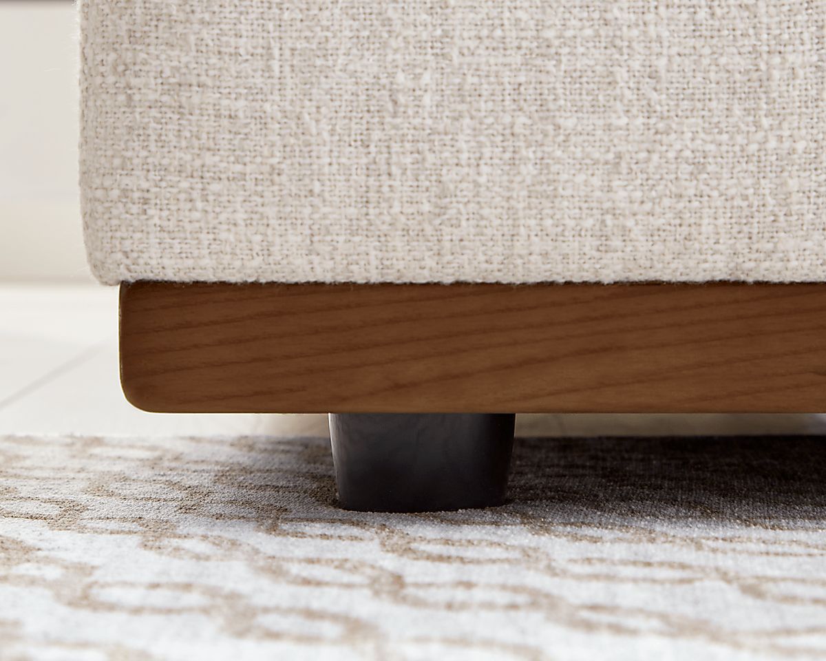 Danbury Lakes Wheat Beige Microfiber 3 Pc Sectional | Rooms to Go