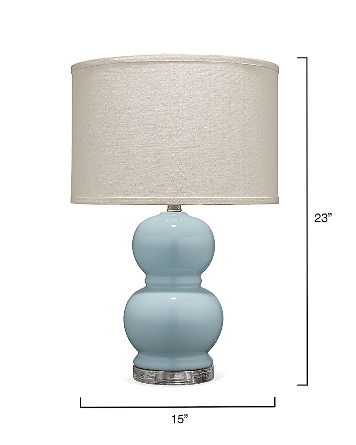 Daneen Court Blue Table Lamp | Rooms to Go