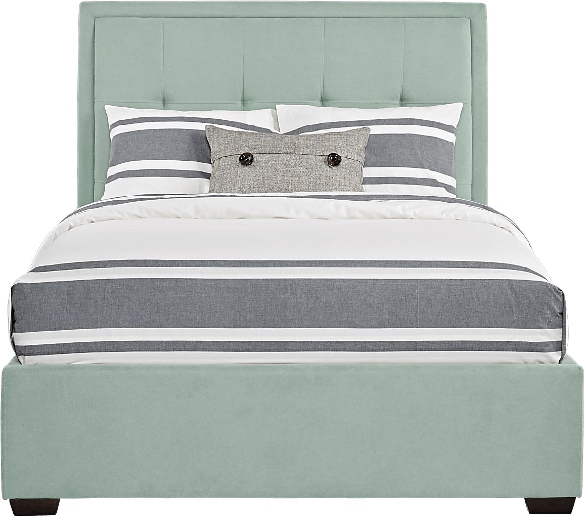 Daniella Seafoam Colors 3 Pc Queen Bed | Rooms to Go