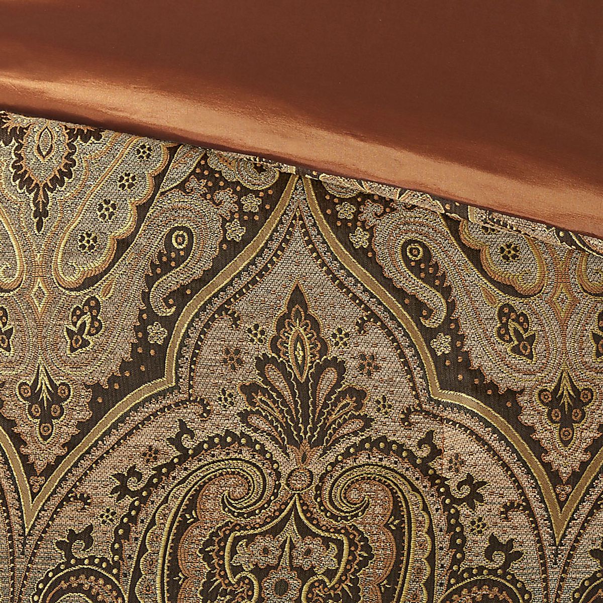 Danom Brown 10 Pc Queen Comforter Set | Rooms to Go