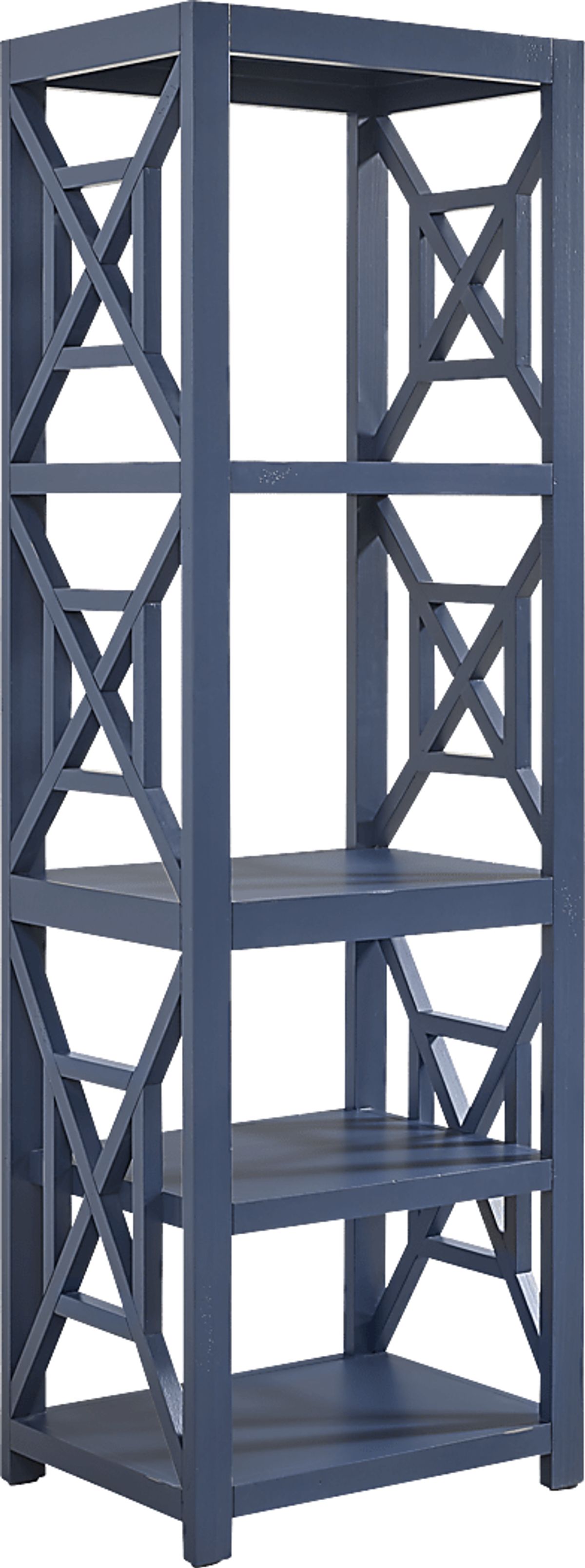 Danusa II Blue Colors Bookcase | Rooms to Go