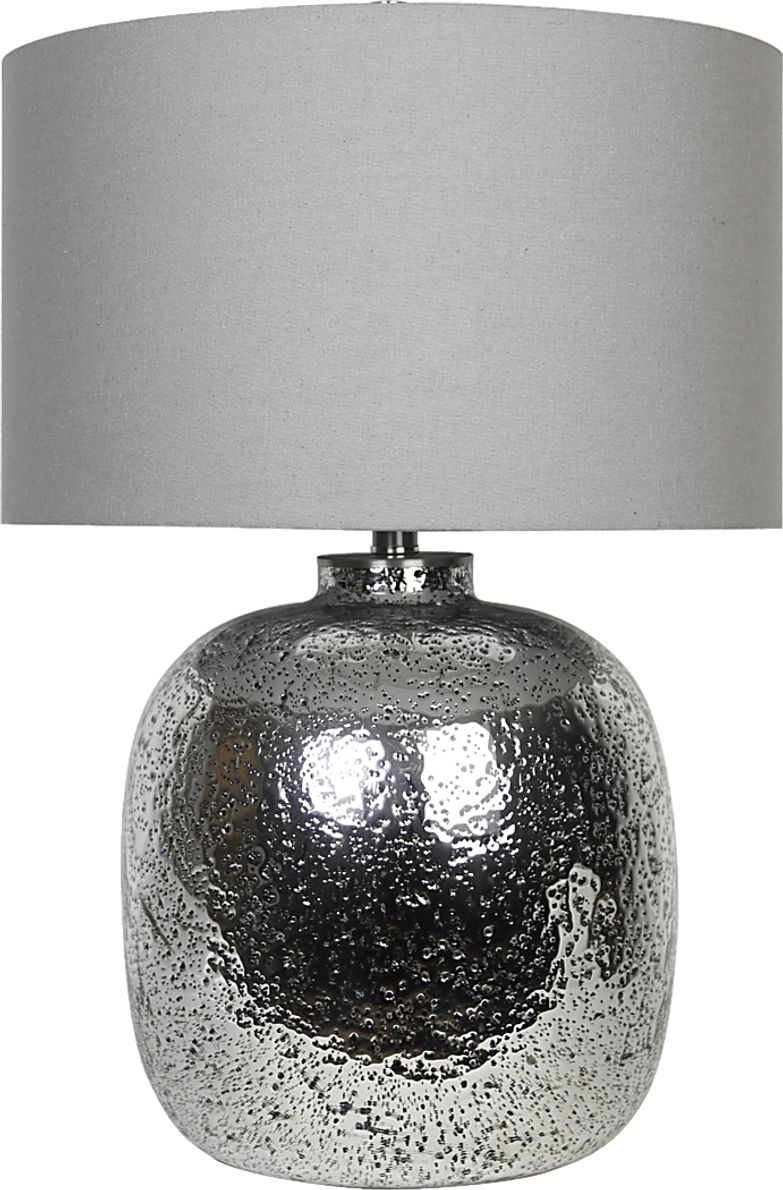 Dapple Court Dark Gray Lamp - Rooms To Go