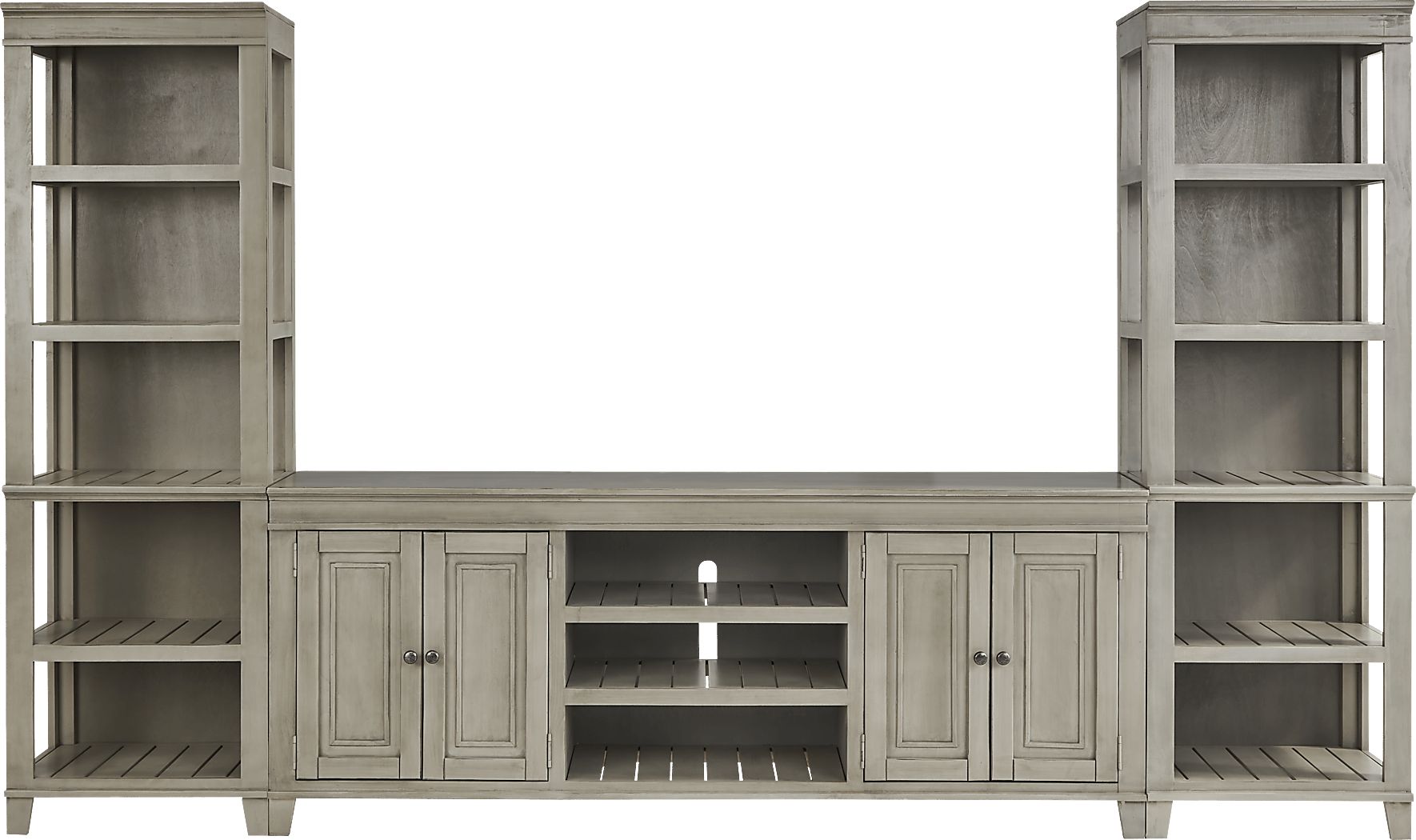 Darby Brook 3 Pc Light Gray Console | Rooms to Go