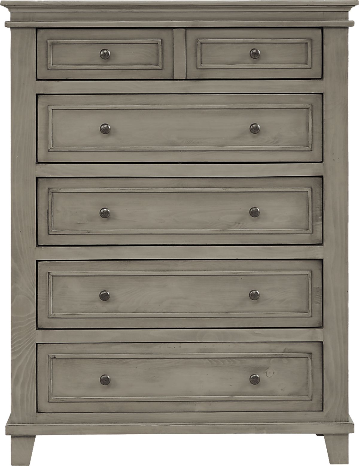 Darby Brook Light Gray Chest | Rooms to Go
