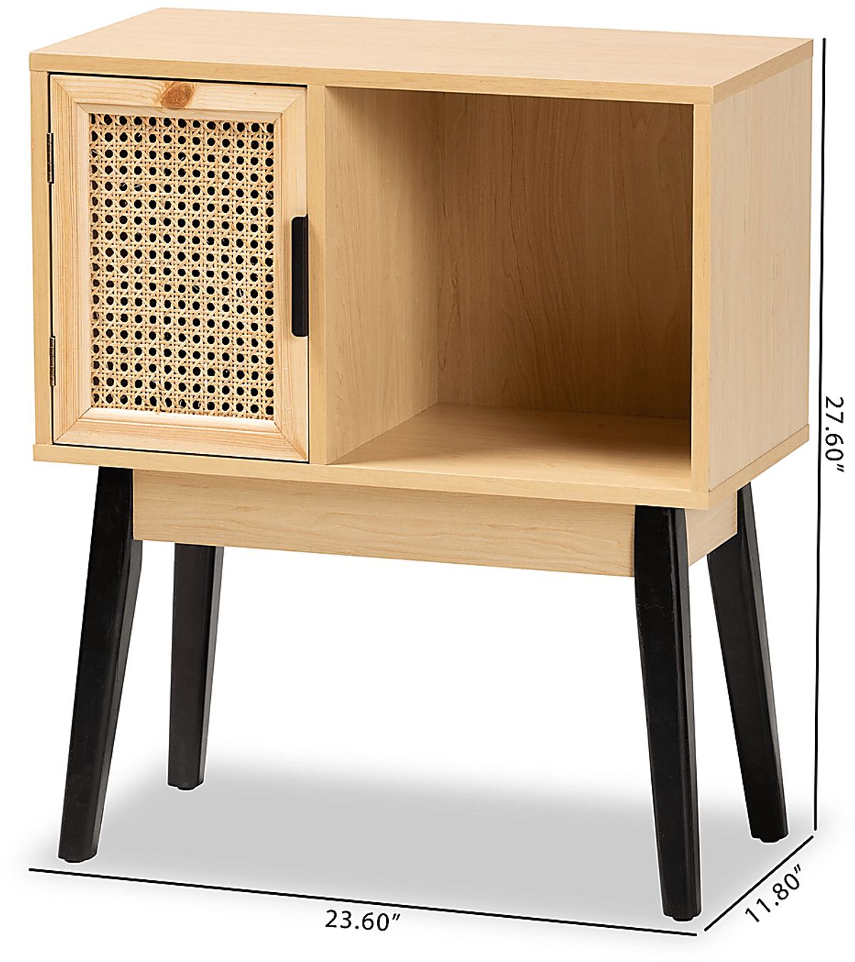 Darcella Oak Dark Wood,Light Wood Brown Console Table | Rooms to Go