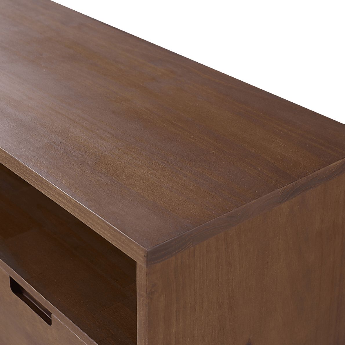 Dartwood Walnut 58 in. Console - Rooms To Go