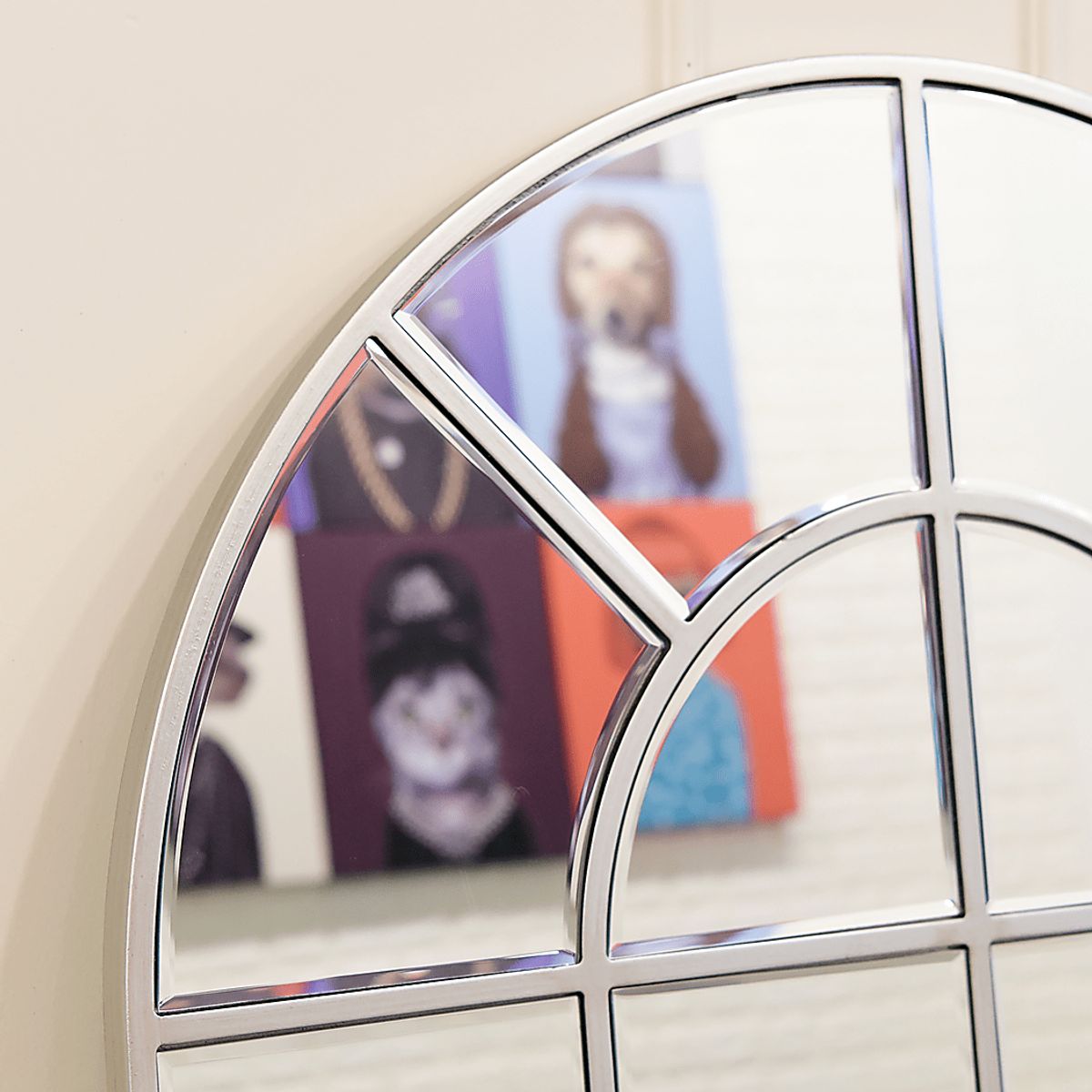 Davisson Translucent White Mirror | Rooms to Go