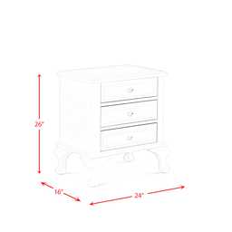 Dealwood White Nightstand | Rooms to Go