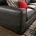 Cindy Crawford Deangelo Dark Gray Leather Sofa - Rooms To Go