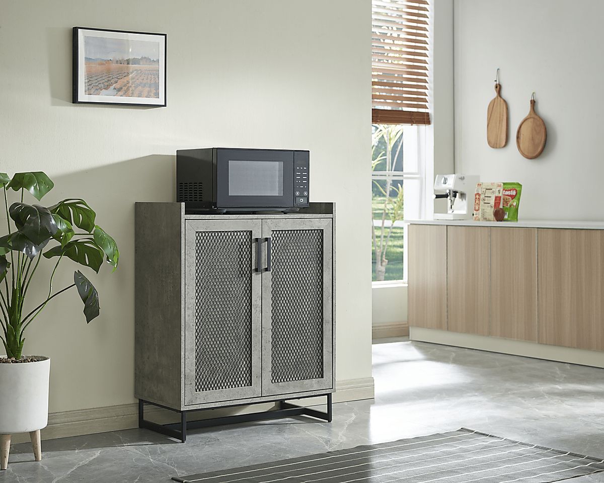 Deauville Gray Server | Rooms to Go