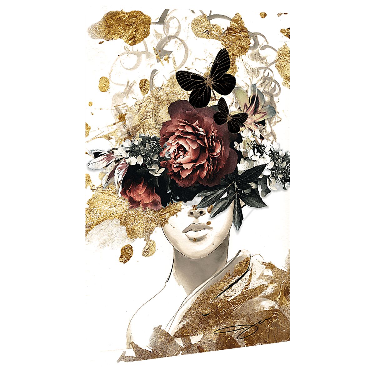 Deborah'S Flower Artwork | Rooms to Go