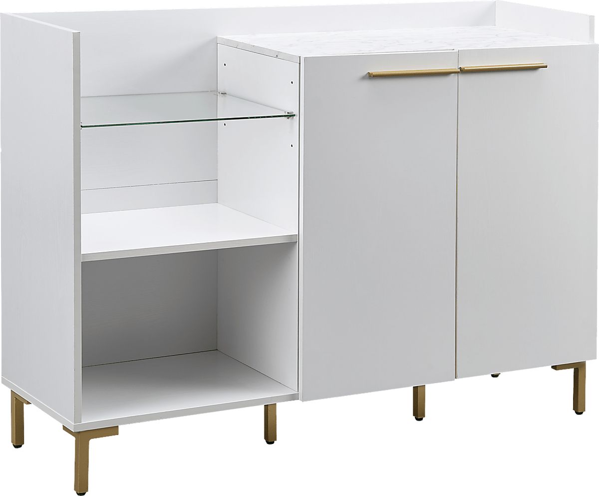 Debore White Colors,White Server | Rooms to Go