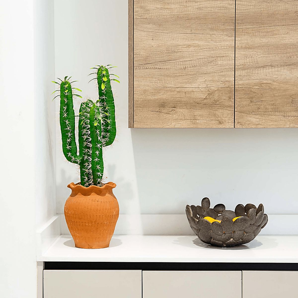 Defford Green Silk Plant | Rooms to Go