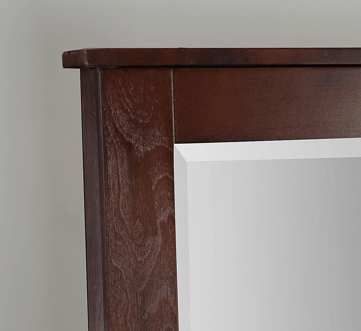 Delafield Brown Dark Wood Jewelry Armoire | Rooms to Go
