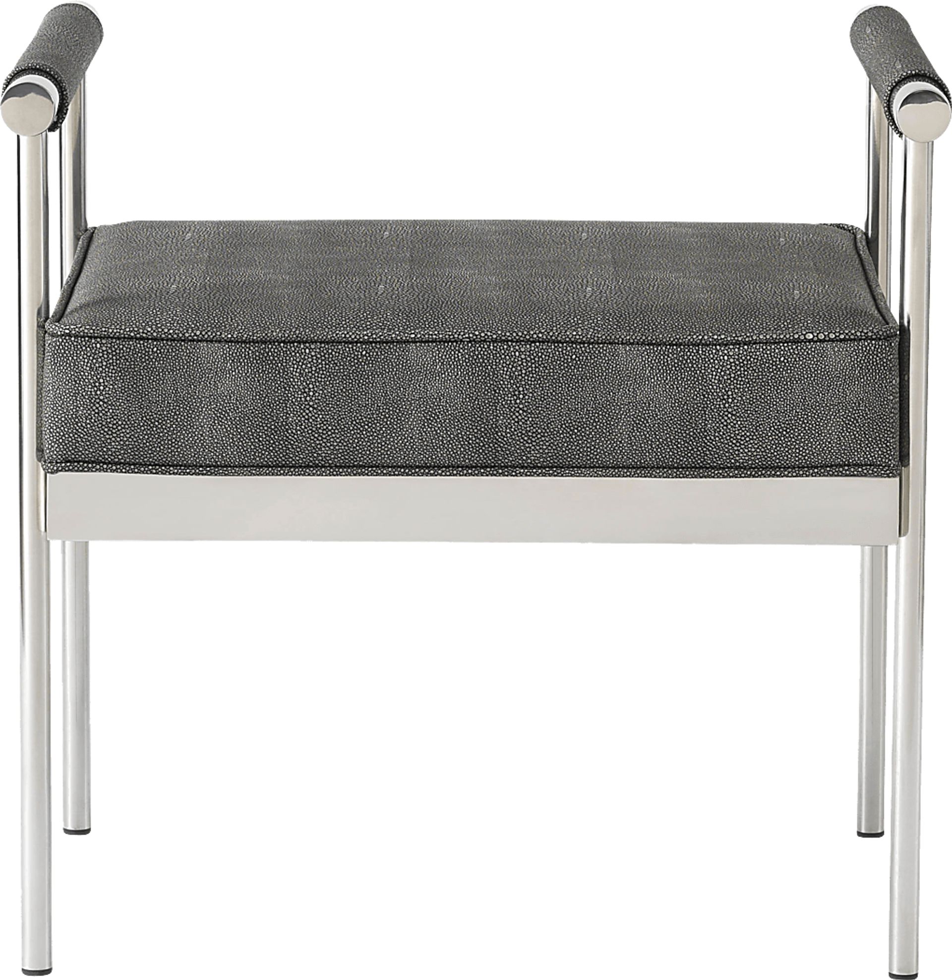 Delina Elle Dark Gray Bench | Rooms to Go