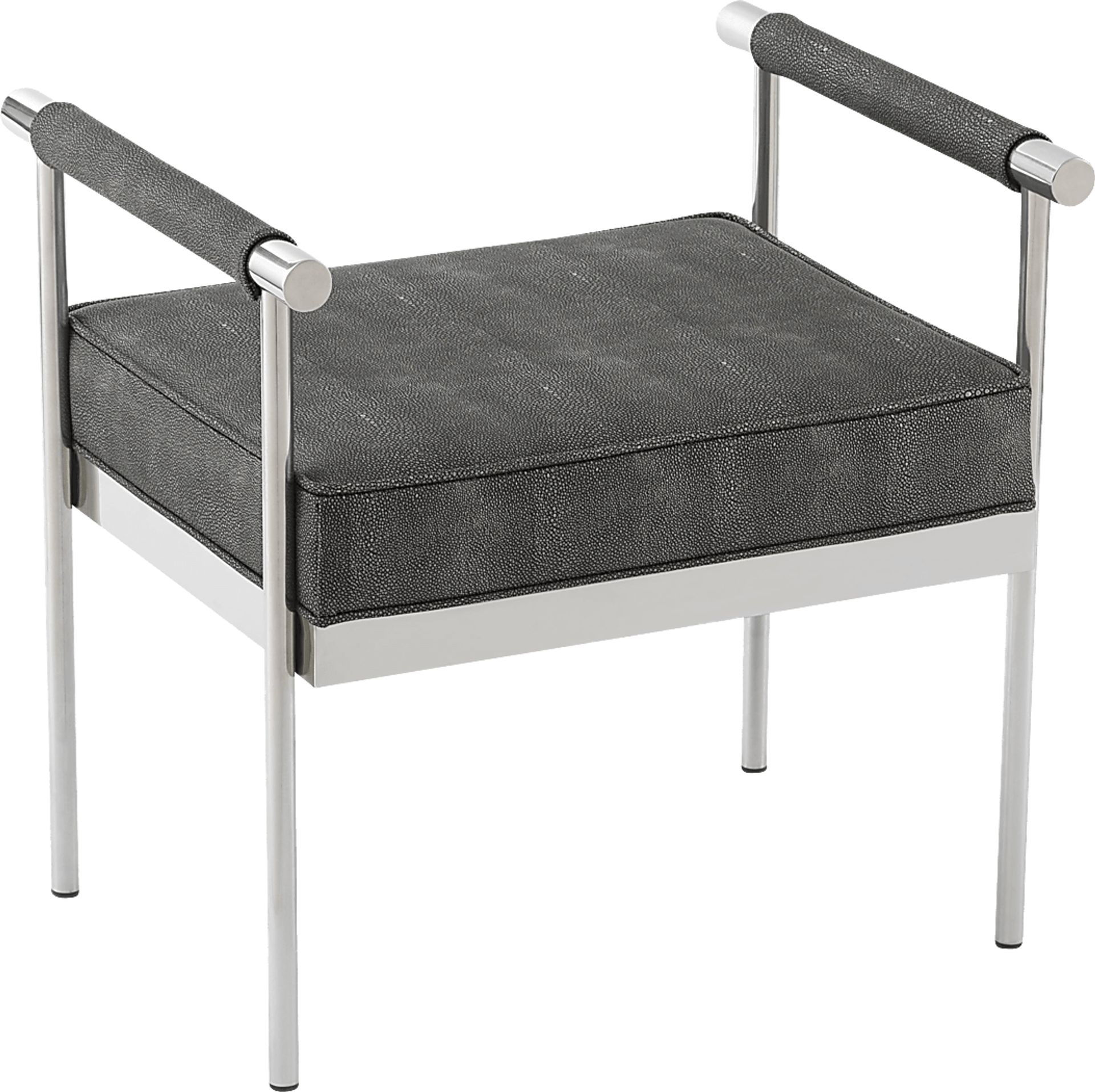 Delina Elle Dark Gray Bench | Rooms to Go