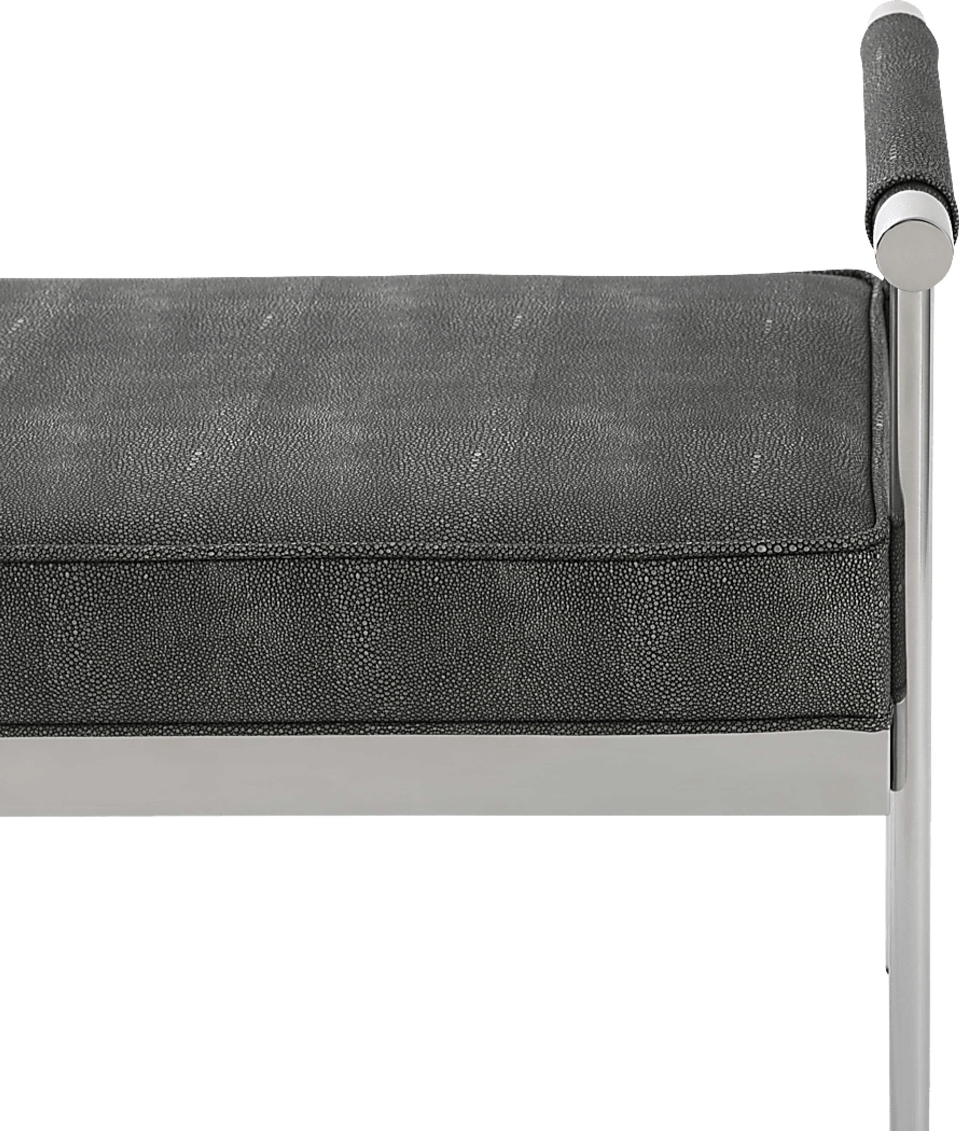 Delina Elle Dark Gray Bench | Rooms to Go