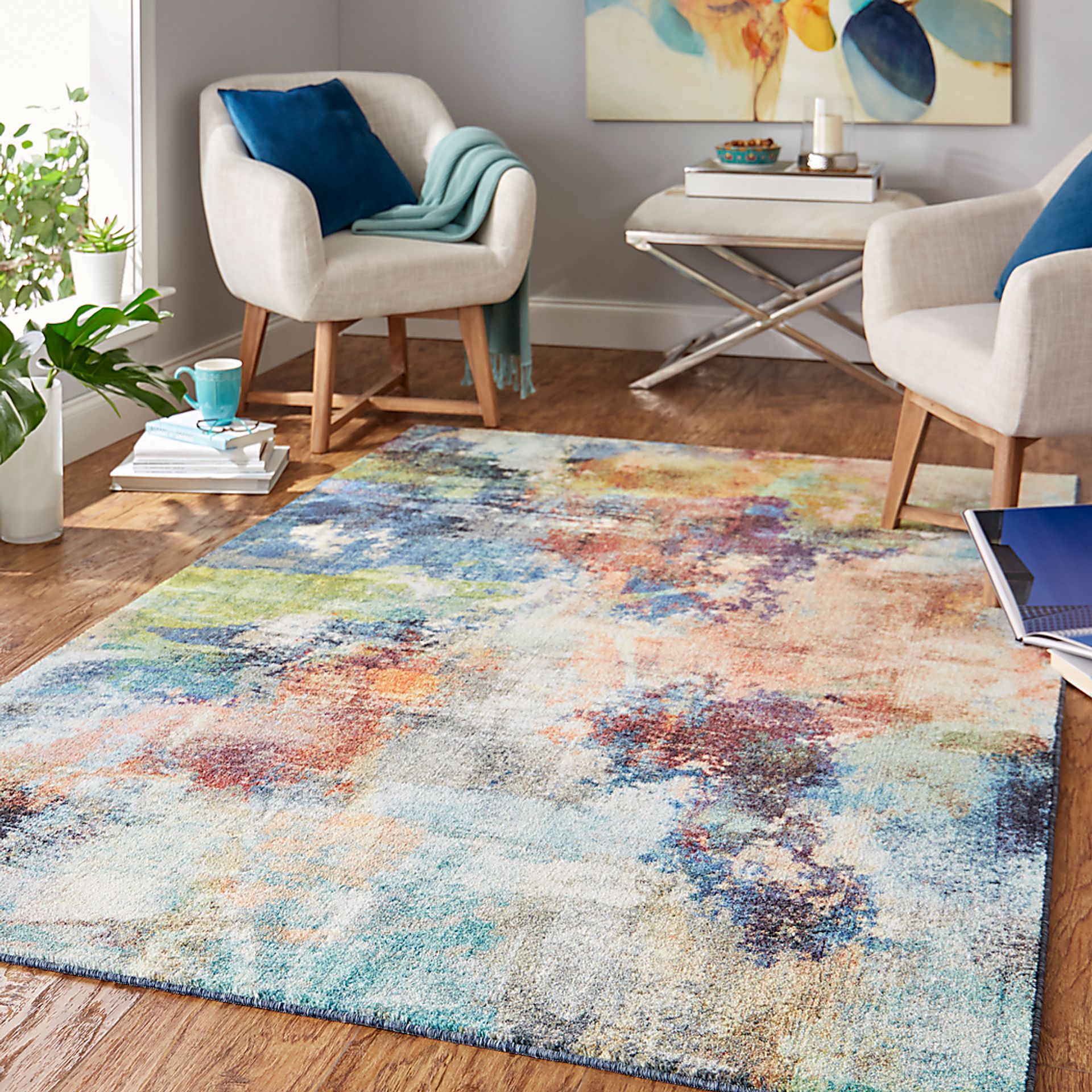 Delmarie Multi Rug | Rooms to Go
