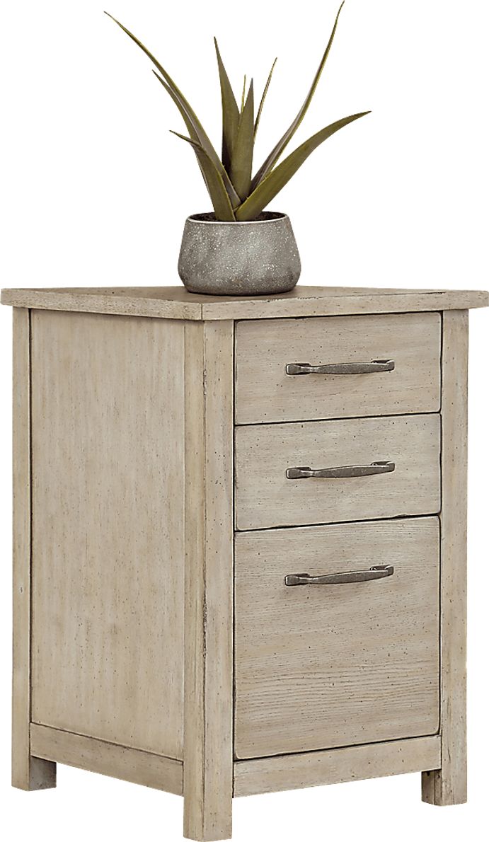 Delverne Tan Light Wood File Cabinet - Rooms To Go