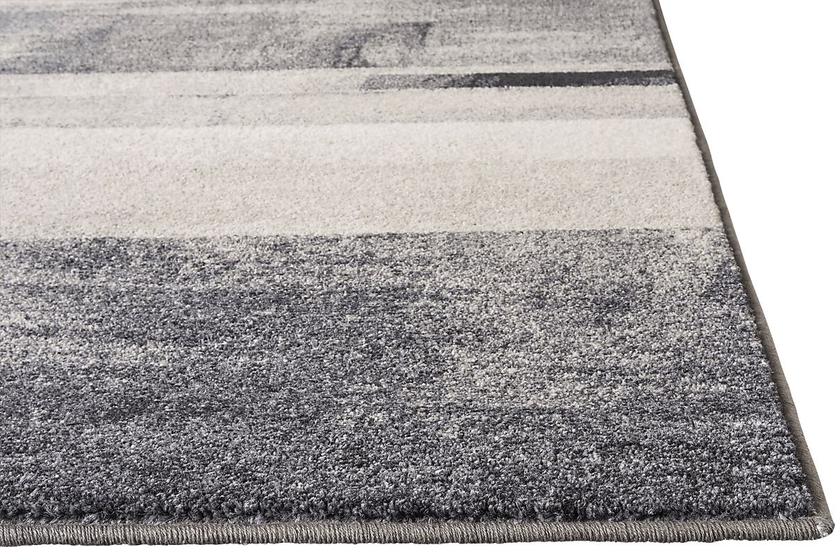 Delyse Gray Rug | Rooms to Go