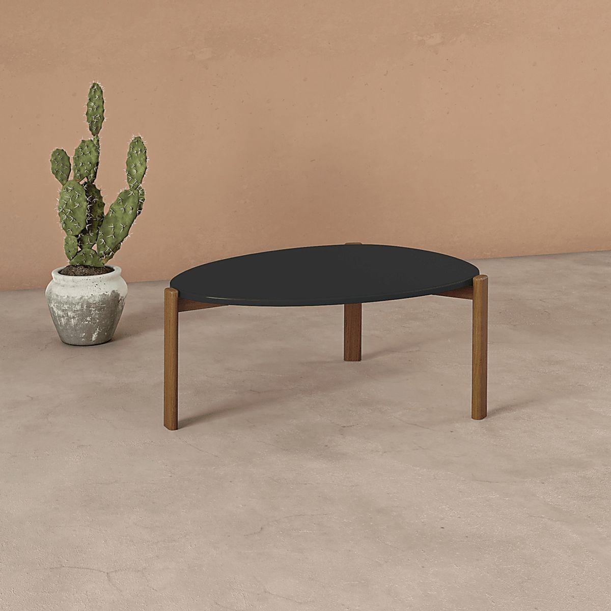 Demerest VI Black Cocktail Table | Rooms to Go