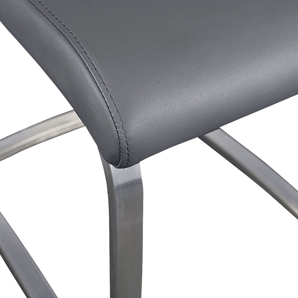 Demilo Gray Synthetic Fabric Dining Chair | Rooms to Go