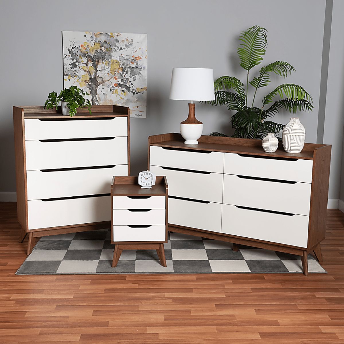 Deneys White Dresser Set | Rooms to Go