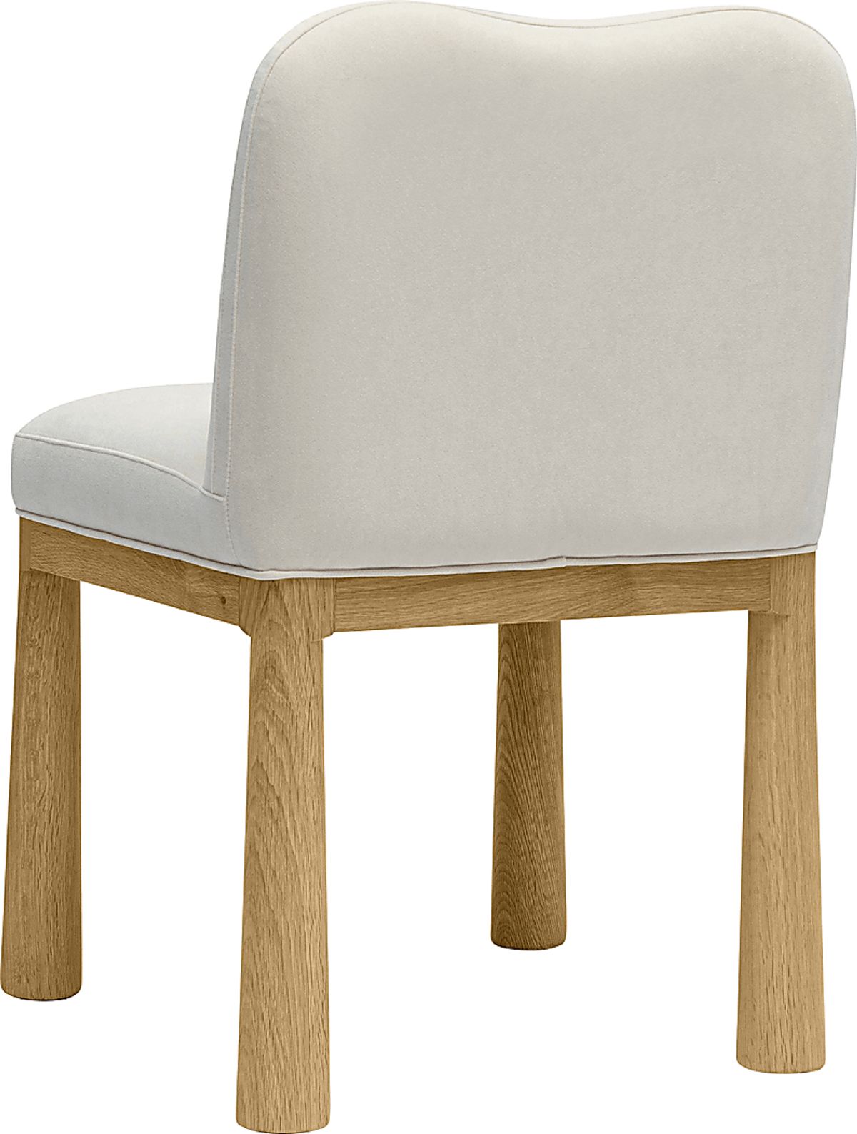 Deorsam Cream Beige Polyester Fabric Dining Chair | Rooms to Go