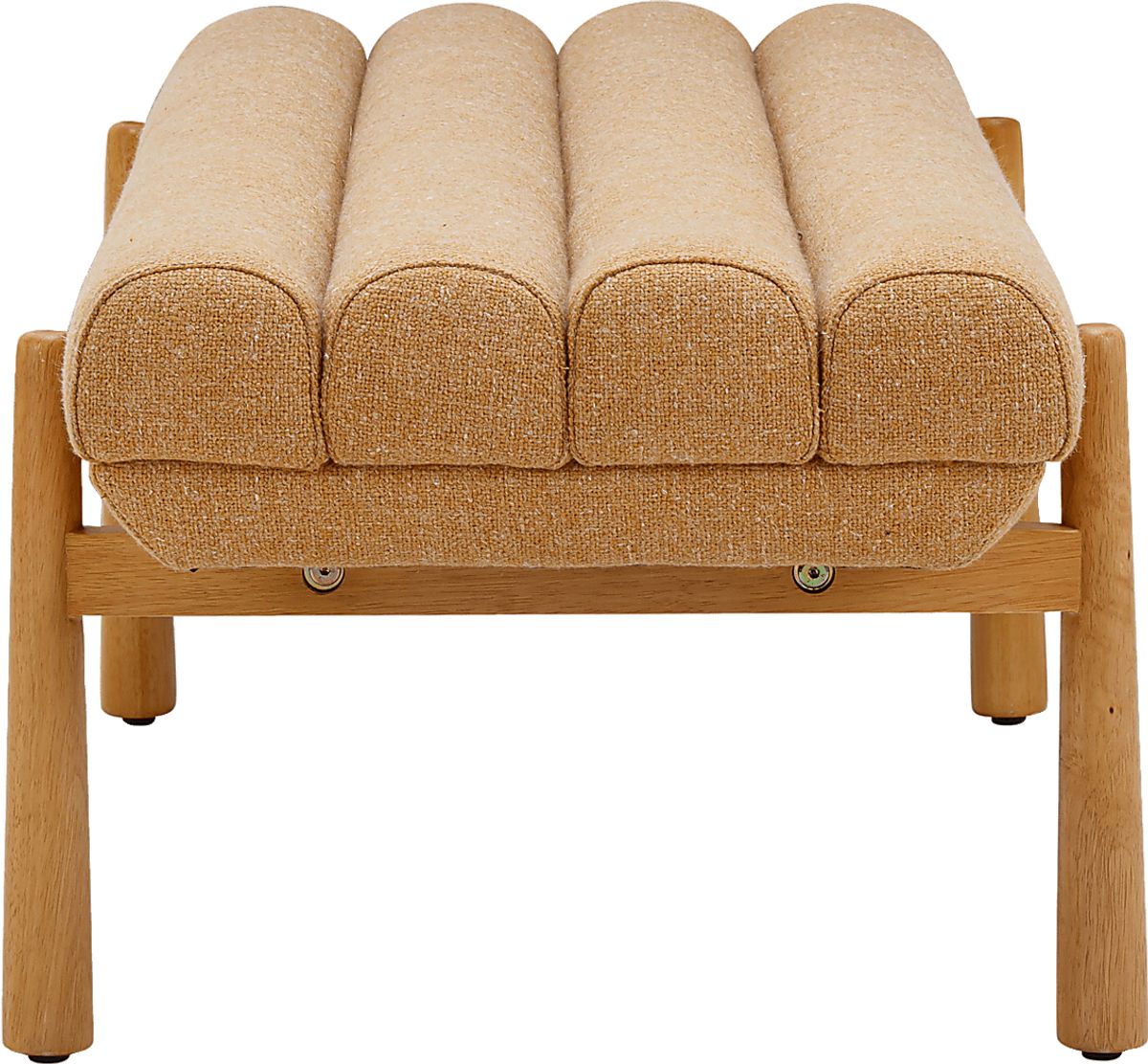 Deppert Yellow Nylon,Polyester Fabric Accent Bench | Rooms to Go