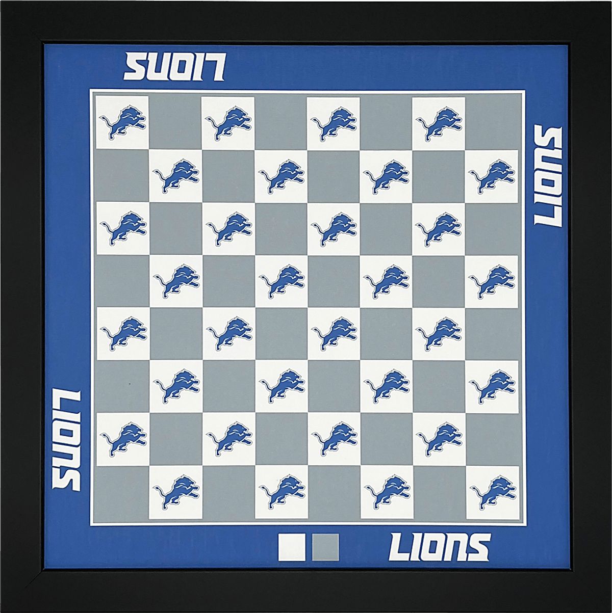 Nfl Magnetic Chess Set Blue,Silver,White Blue,Gray,White Artwork ...