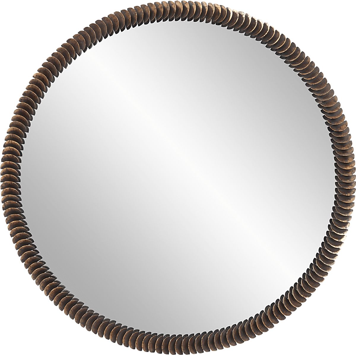 Devario Copper Metal Mirror | Rooms to Go