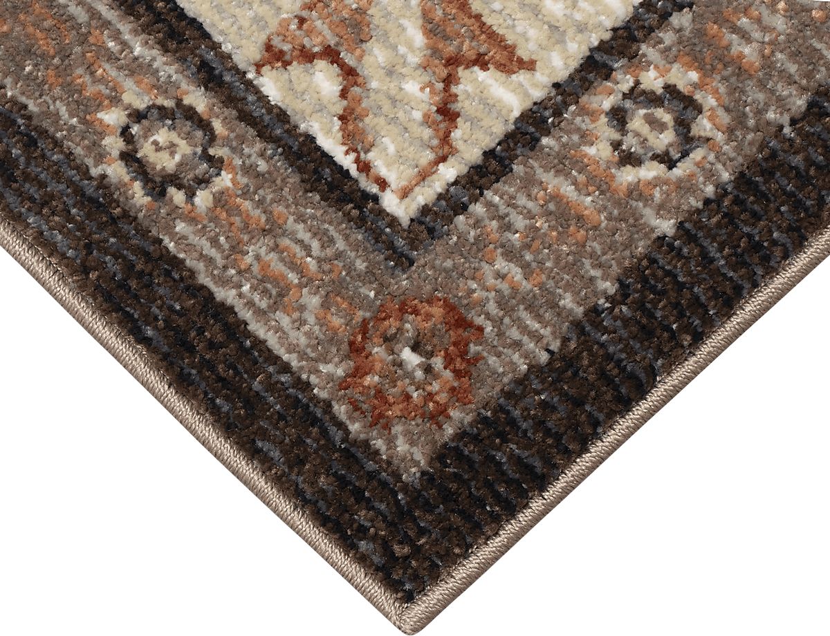 Devdan Terracotta Orange Rugs | Rooms to Go