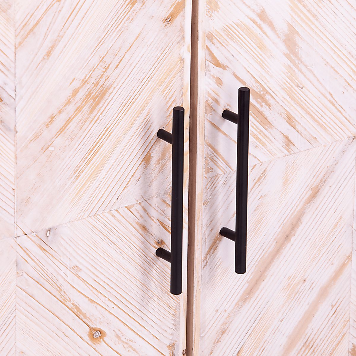 Dewanna Cream Colors,Light Wood,White Accent Cabinet | Rooms to Go