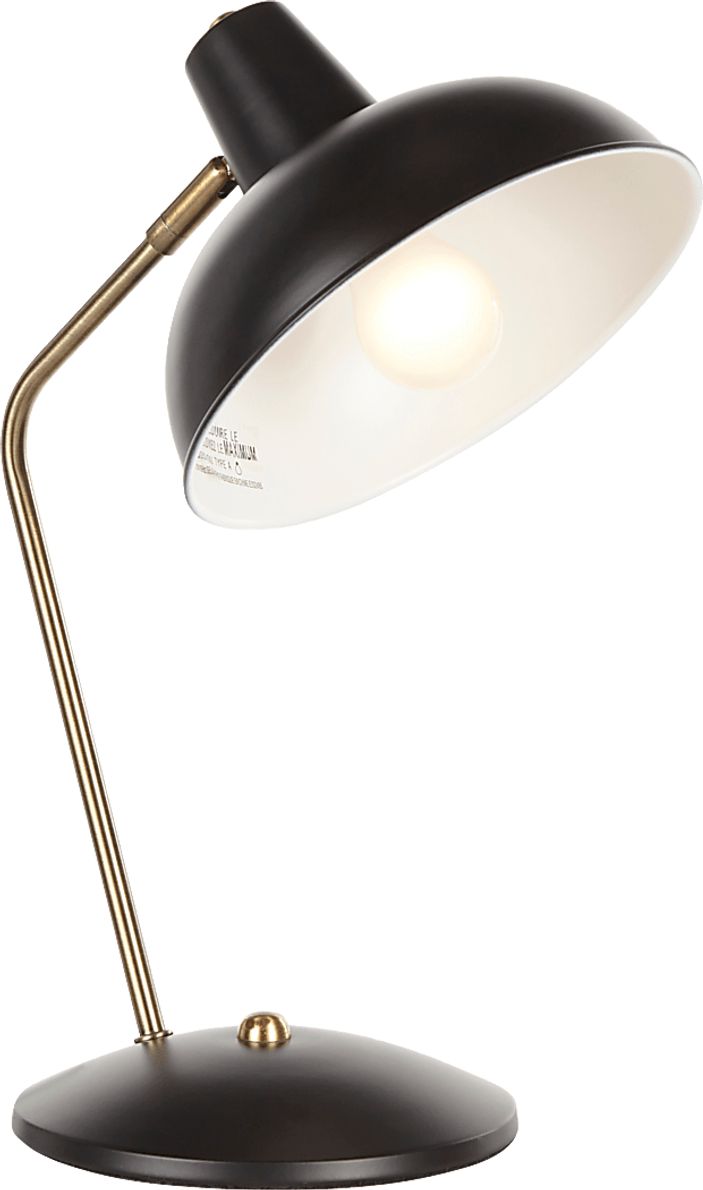 Dexter Drive Black Table Lamp - Rooms To Go