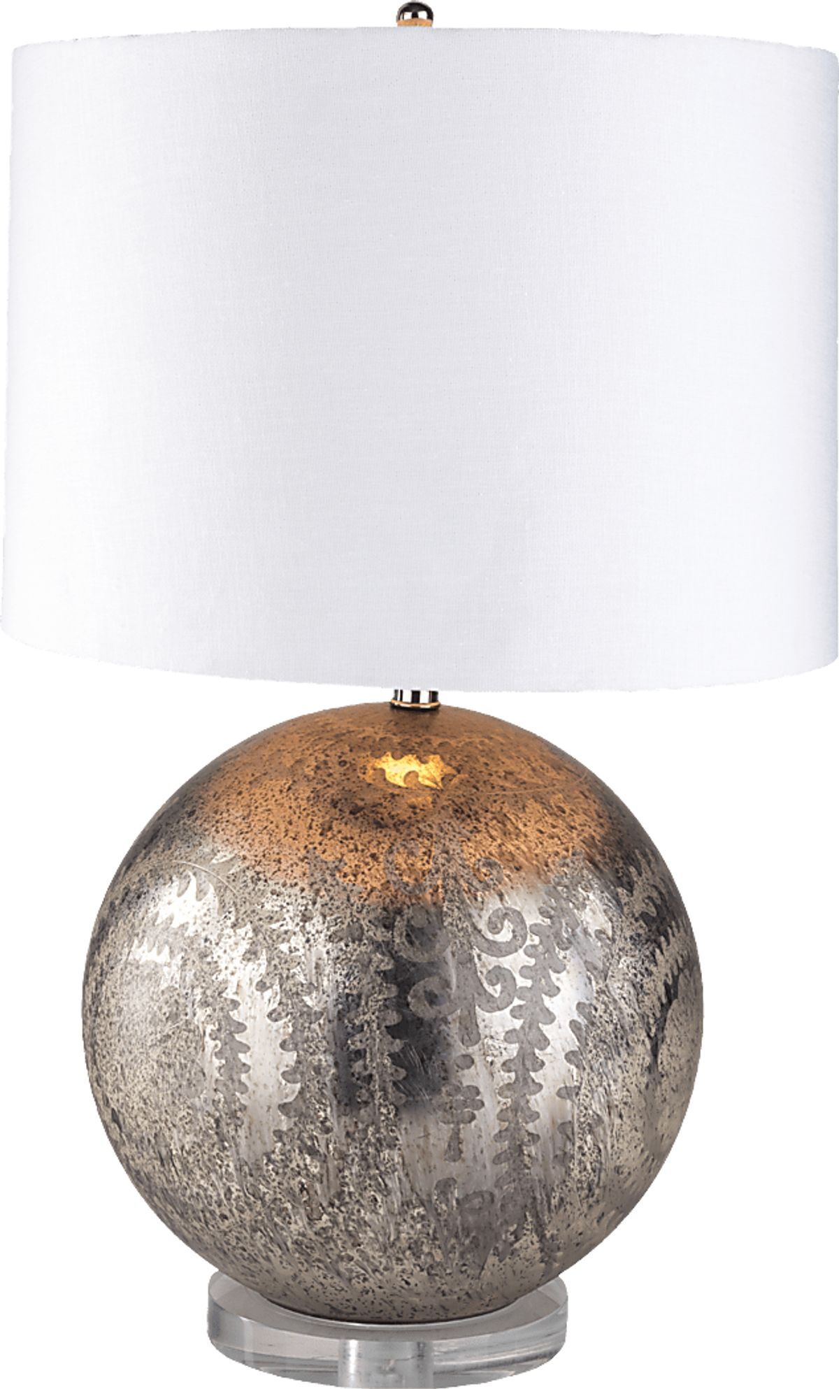 Dilworth Place Silver Gray Table Lamp | Rooms to Go