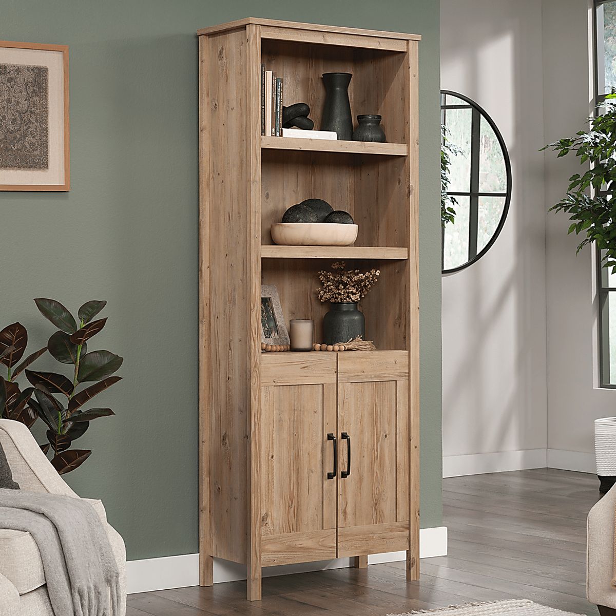 Dimassa Brown Bookcase | Rooms to Go