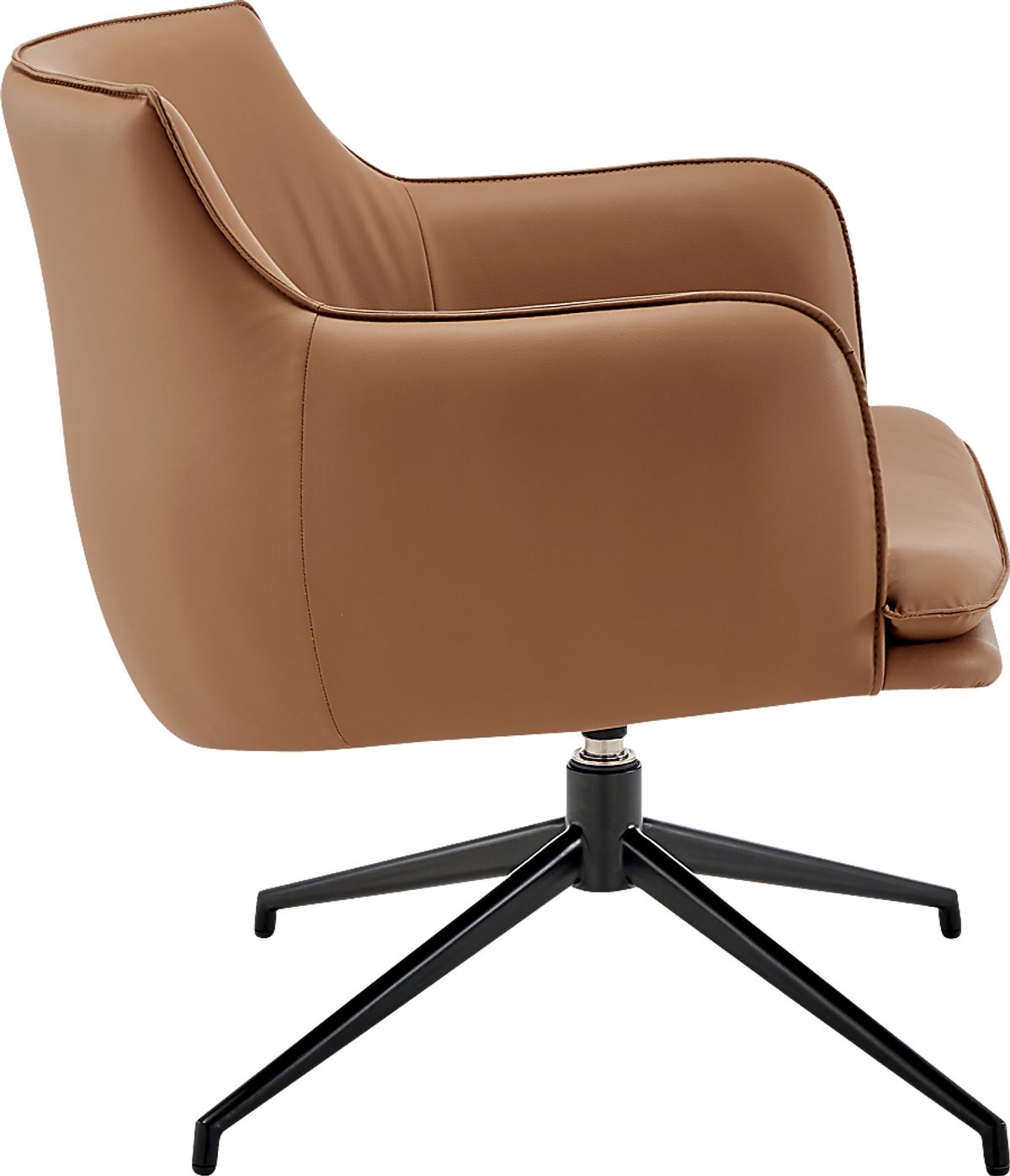 Dipaolo Caramel Light Wood Brown Polyester,Polyurethane ...