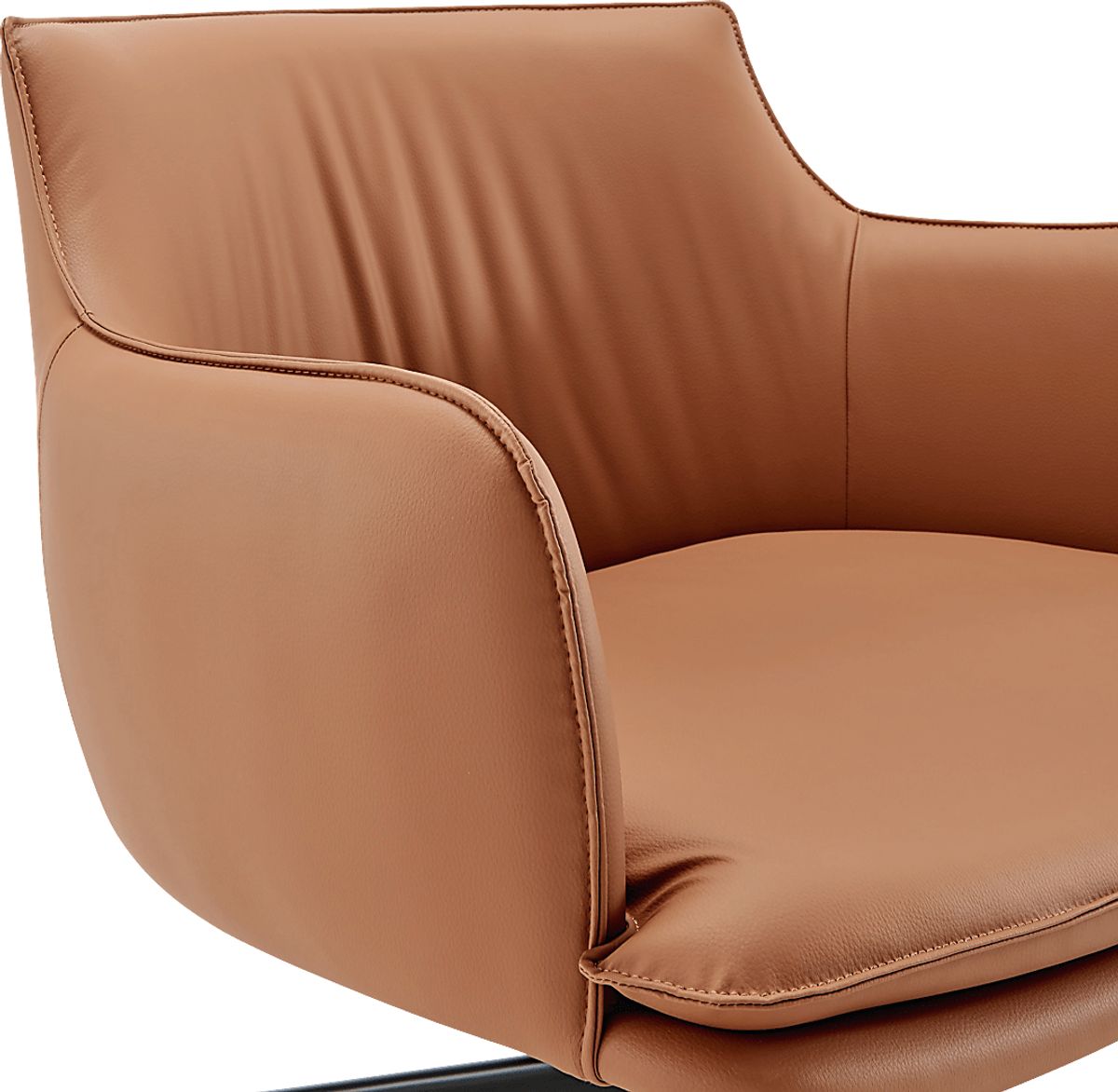 Dipaolo Caramel Light Wood Brown Polyester,Polyurethane ...