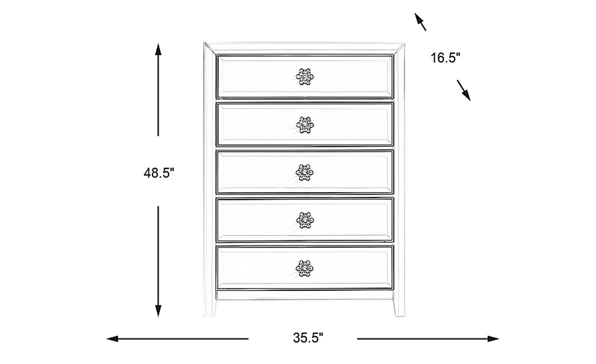 Disney Frozen Ice Blue Chest - Rooms To Go