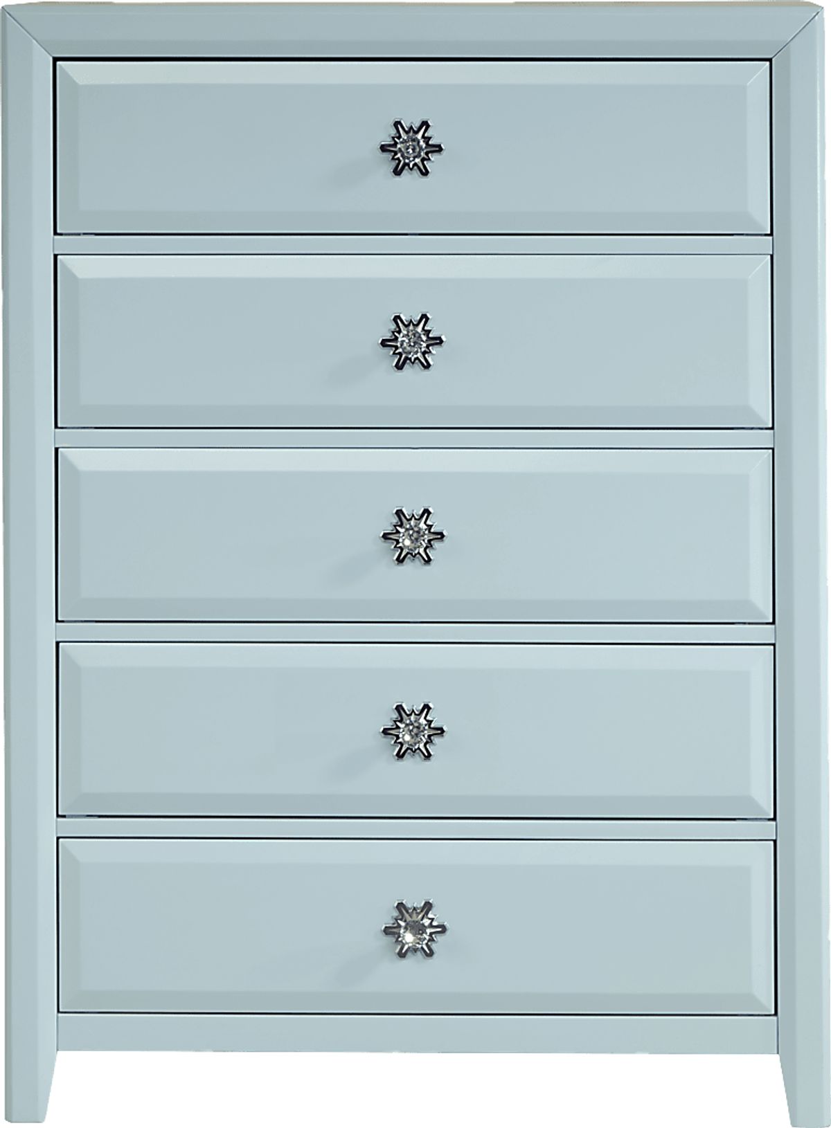 Disney Frozen Ice Blue Colors Chest | Rooms to Go