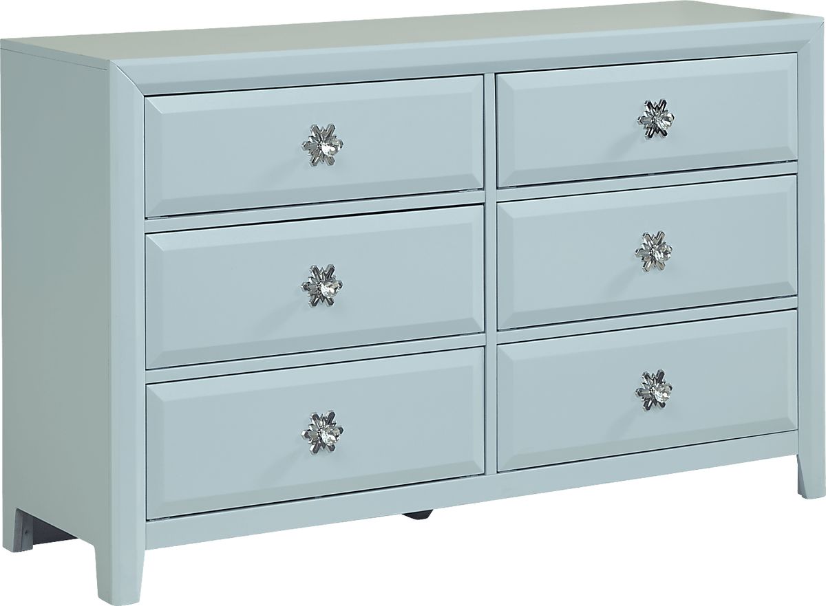 Disney Frozen Ice Blue Colors Dresser | Rooms to Go