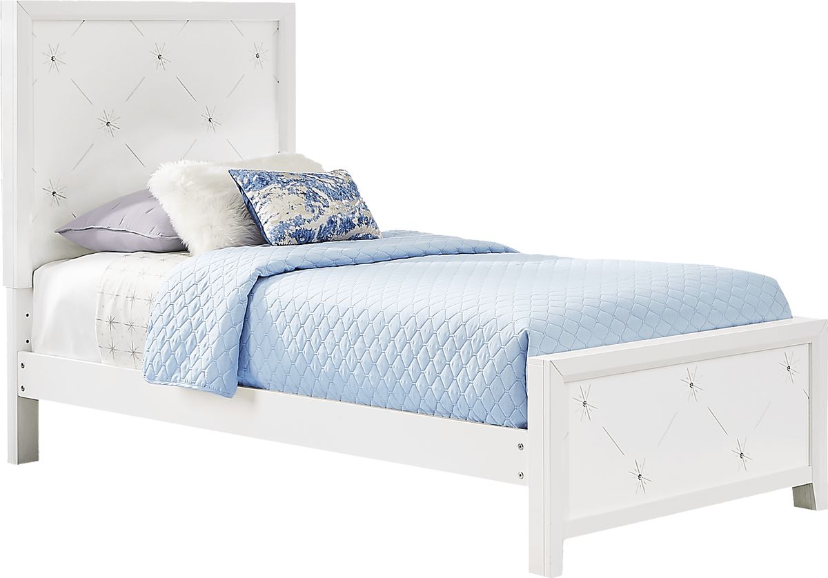Disney Frozen Ice White 3 Pc Twin Panel Bed | Rooms to Go