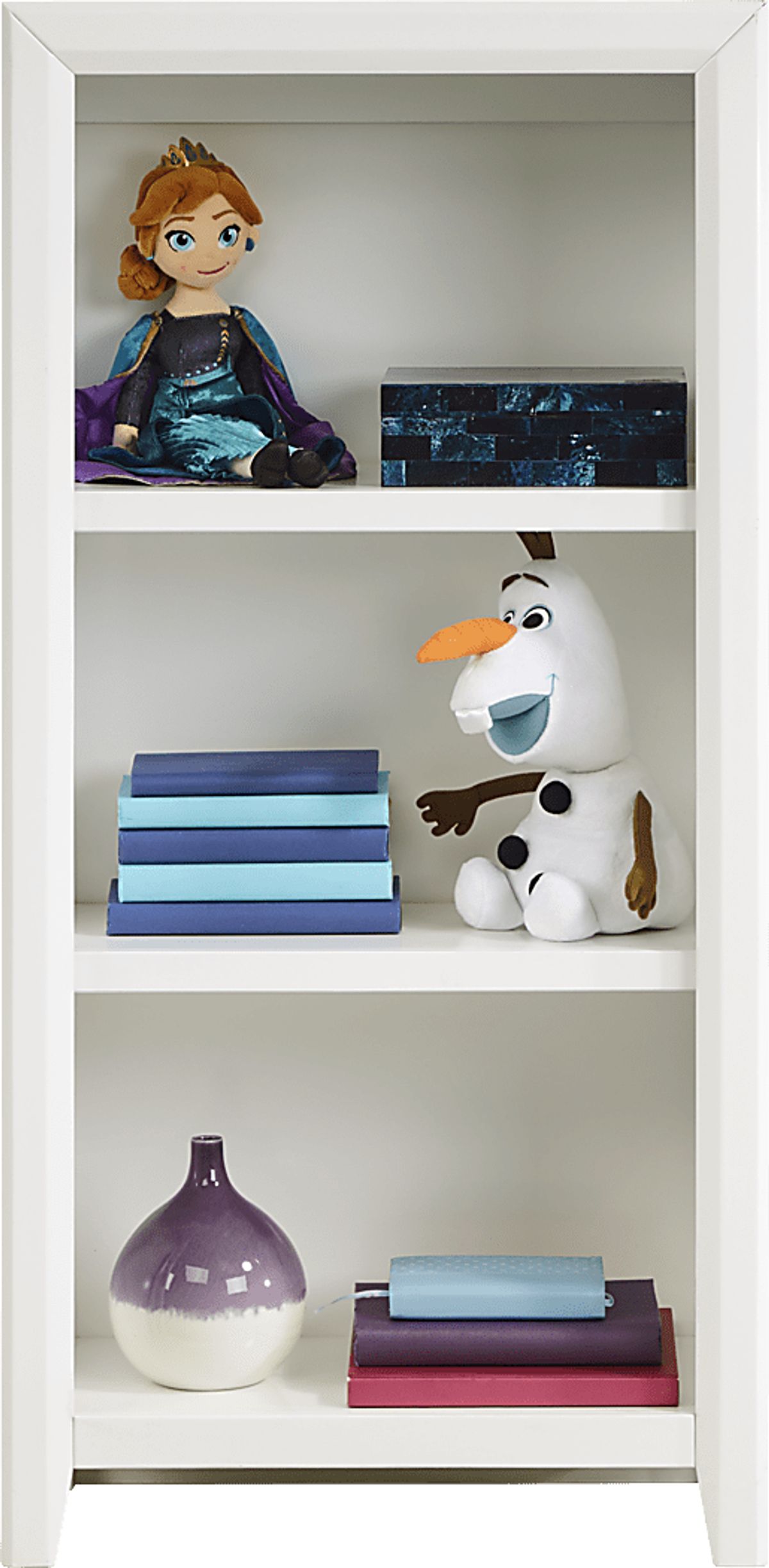 Disney Frozen Ice White Bookcase | Rooms to Go