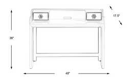 Disney Frozen Ice White Desk | Rooms to Go