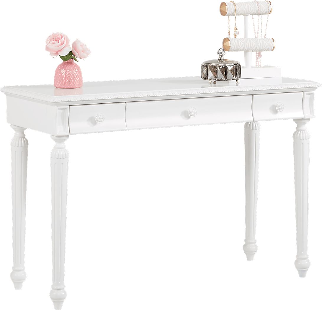 Disney Princess Dreamer White Colors,White Desk | Rooms to Go
