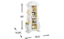 Disney Princess Fairytale White Colors,White Bookcase | Rooms to Go